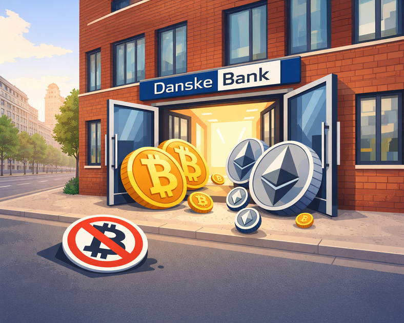 Danske Bank Opens the Door for Crypto Investment Products, Ending ...